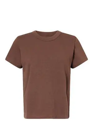 Rails Girlfriend Cotton T-shirt - Espresso