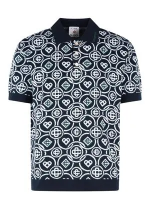 Casablanca 100% Cotton T-shirt For - Navy