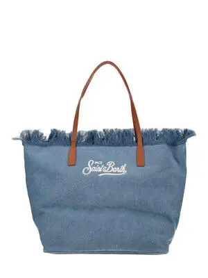 MC2 SAINT BARTH Frayed Tote Bag - Denim