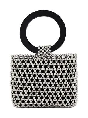 BELYED HANDCRAFT Sylvie – Hand-beaded Evening Handbag Belyed - Silver