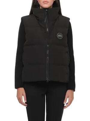 Canada Goose Grandview Quilted And Padded Hooded Gilet - Black
