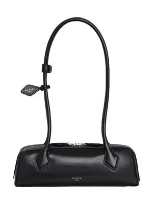 Alaïa Le Teckel Small Bag In Leather - Black