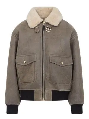CELINE Celine Aviateur Brodé Blouson