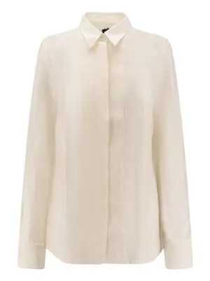 BOSS Bisina Wednesday Lyocell, Silk And Wool Shirt - Multicolor
