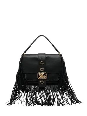Burberry Small Rider Handbag - Black