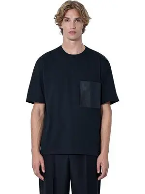 Bottega Veneta Pocket Detail T-shirt - Black