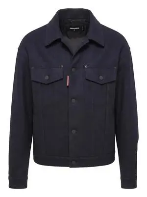 DSQUARED2 DSQUARED2 Felted Wool Jacket