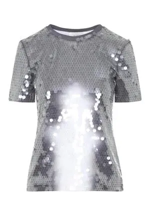Sportmax Kibbutz Sequined T-shirt - Gray