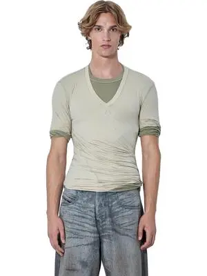 DIESEL® T-moody-plain Top - Cream