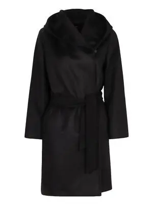 Max Mara Single Breasted Coat - Black