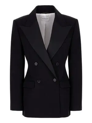 Givenchy GIVENCHY Tailored Double-Breasted Blazer Multicolor