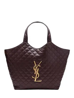 Saint Laurent Icare Matelassé Nappa Maxi Shopping Bag - Multicolor