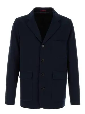 Gucci Dark Jersey Blazer - Blue