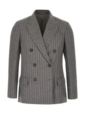 Brunello Cucinelli Clothing Blazers & Gilets - Multicolor
