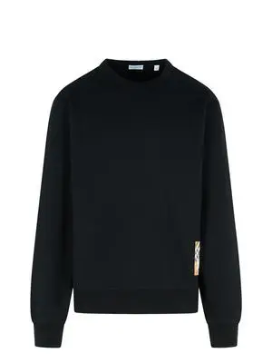 Burberry Cotton Sweatshirt - Black