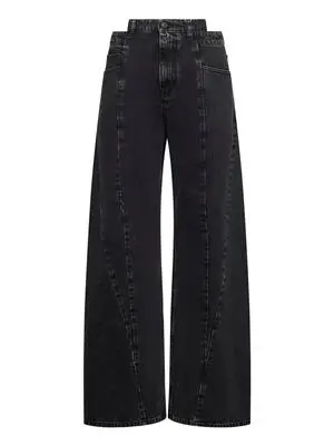 MAISON MARGIELA Black Decortiqué Jeans - Multicolor