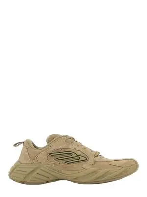 Balenciaga Balenciaga Men Beige Suede Monday Sneakers Brown
