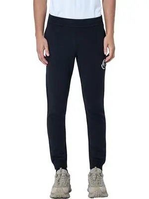 Moncler Logo Patch Joggers - Black