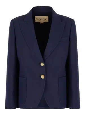 Valentino Garavani Plain Blazer - Multicolor