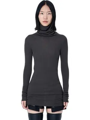 Rick Owens Ls Tube Top - Gray