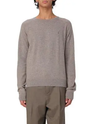 Saint Laurent Cashmere Crewneck Pullover - Cream