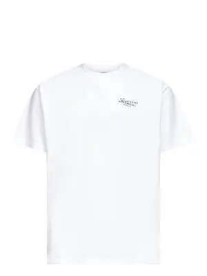 Givenchy White Stamp Print T-shirt - Multicolor