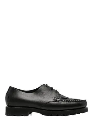 Hereu Woven Panel Trainers - Black