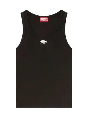 DIESEL® Logo Cotton Tank Top - Multicolor