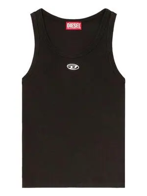 DIESEL® Logo Cotton Tank Top - Multicolor
