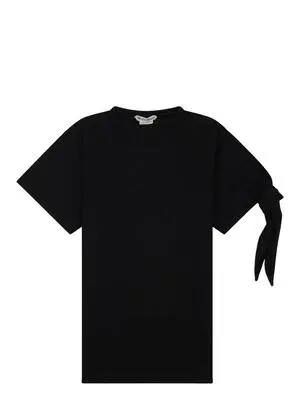 JW Anderson Knot Detailed T-shirt - Black
