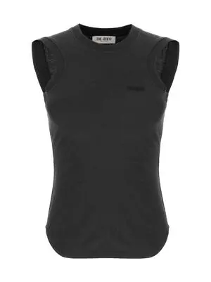 Attico Cotton Sleeveless Top - Multicolor