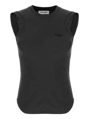 Attico Cotton Sleeveless Top - Multicolor