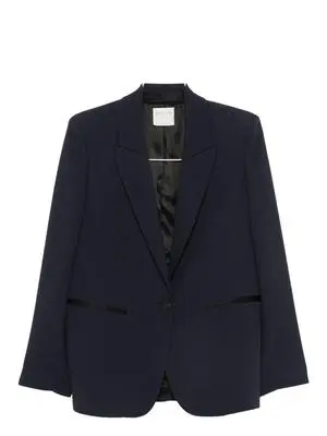 FORTE_FORTE Single-breasted Blazer Jacket - Multicolor