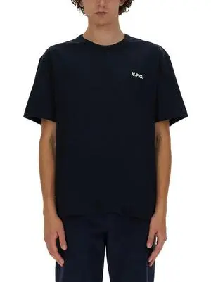 A.p.c. T-shirt Boxy - Blue