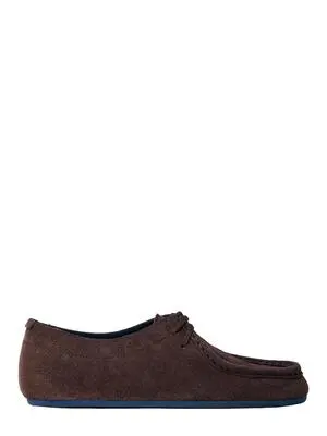JIL SANDER Suede Moccasin Shoes - Brown