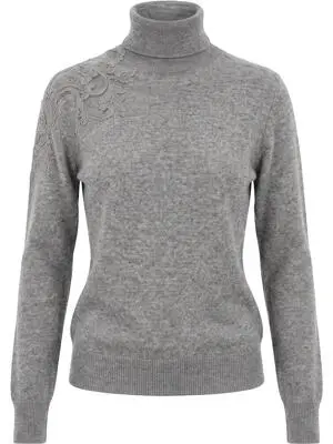 ERMANO SCERVINO Ermanno Scervino Turtle Neck Sweater - Multicolor