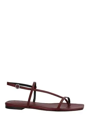 AEYDĒ Aeyde Women Leather Thong Sandal