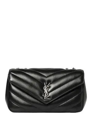 Saint Laurent SAINT LAURENT Leather Tote Bag Black