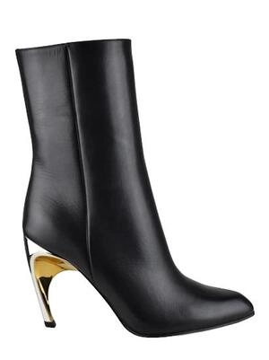 Alexander McQueen Armadillo Boots - Black