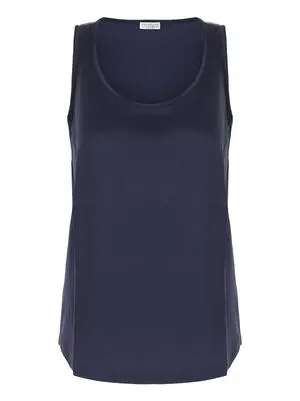 Brunello Cucinelli Brunello Cucinelli Sleeveless Tank Top Multicolor
