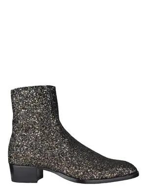 Saint Laurent Wyatt Boots - Black