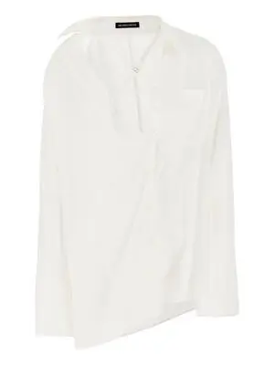 ANN DEMEULEMEESTER Cotton Button-up Shirt - Multicolor