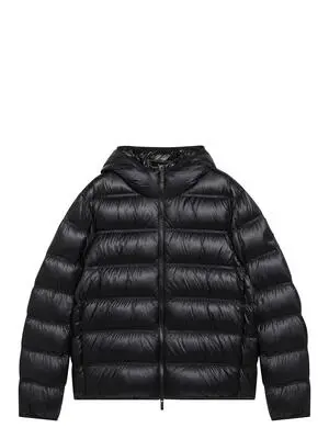Moncler Guadiana Hooded Nylon Down Jacket - Black