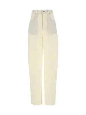 Bottega Veneta Wool Pant - White