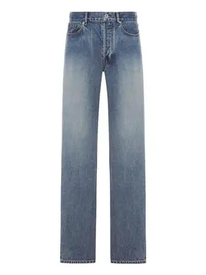 JW Anderson J.w.anderson Straight Leg Denim Jeans - Multicolor