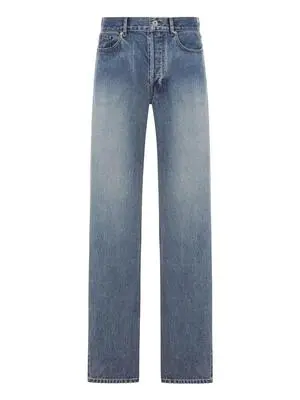 JW Anderson Straight Leg Denim Jeans - Multicolor
