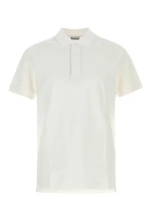 Burberry Piquet Polo Shirt - White