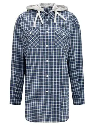 Miu Miu Plaid Dress - Blue