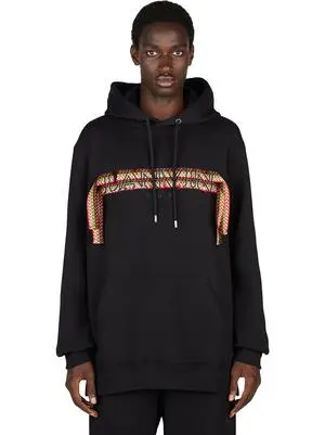 LANVIN LANVIN Curblace Hooded Sweatshirt Black