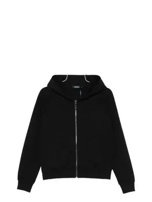 Max Mara Cotton Zipped Hoodie - Multicolor